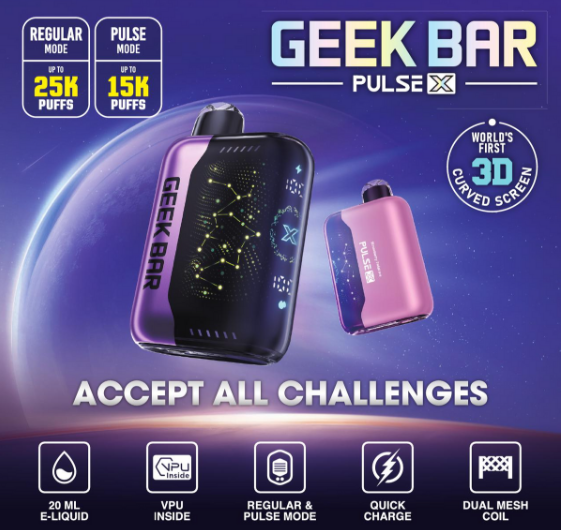 GEEK BAR PULSE X DISPOSABLE ***HARMONIZED STAMPED*** – E-CIGARETTES.CA INC. GEEK BAR PULSE X DISPOSABLE ***HARMONIZED STAMPED*** – E-CIGARETTES.CA INC.