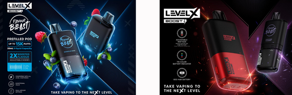 LEVEL X FLAVOR BEAST BOOST POD ***Harmonized Stamped*** – E-CIGARETTES ...